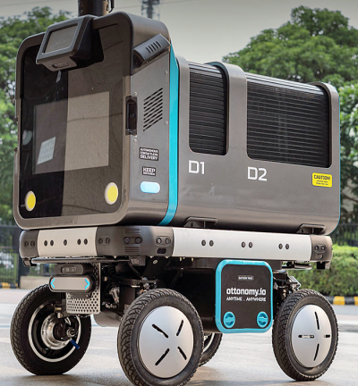 Ottonomy.IO Introduces Customizable Ottobot 2.0 Delivery Robot | The ...