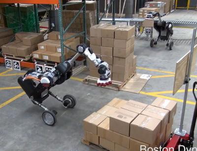 Boston Dynamics Box Handler Prototype Demo | The National Robotics ...