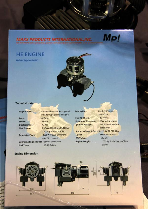 Maxx Power (MPI) Engine Data | The National Robotics Education Foundation
